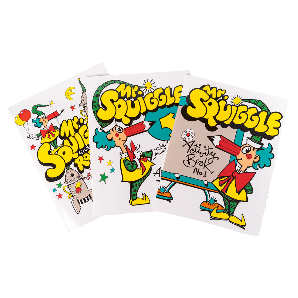 Mr Squiggle Activity Book Set – National Museum Australia