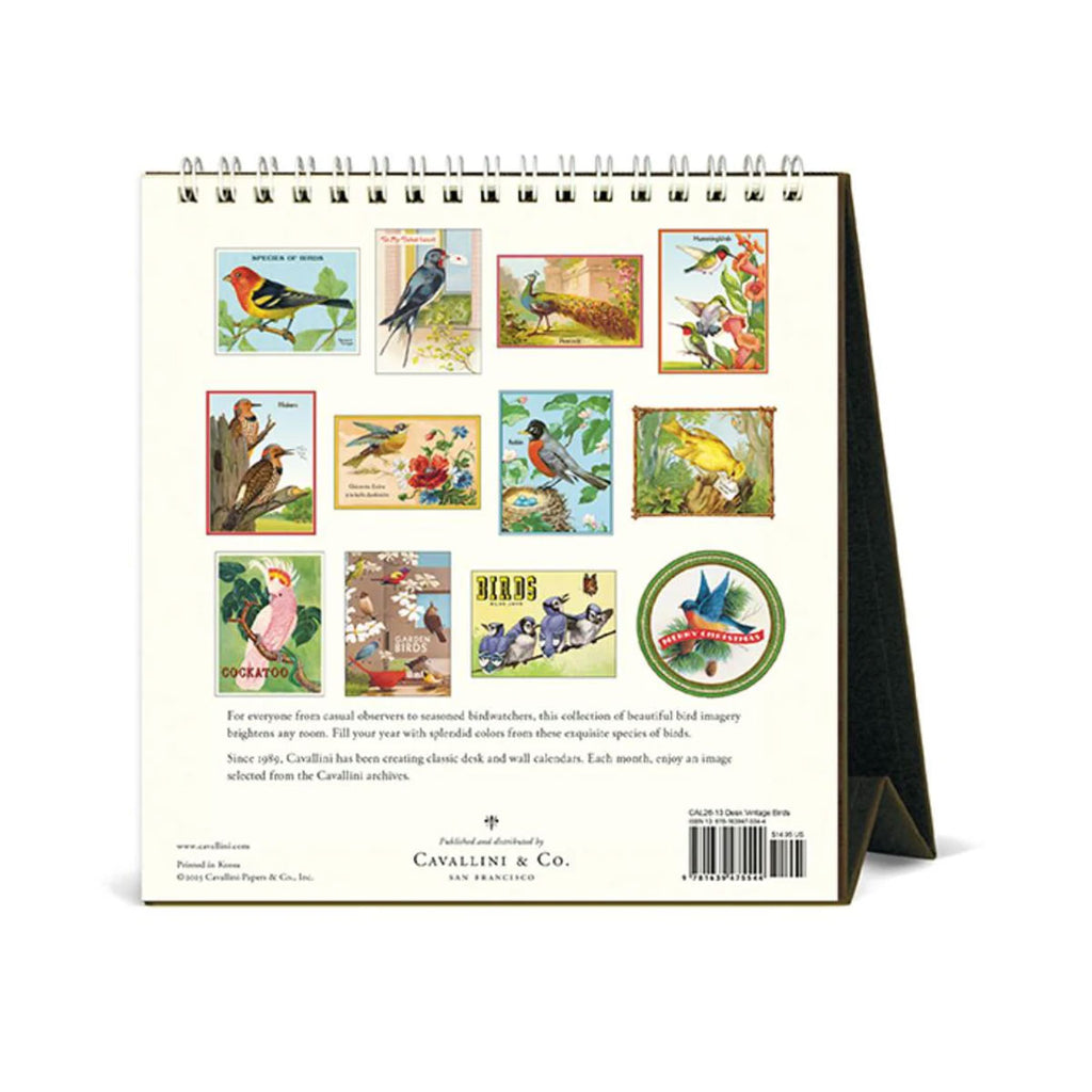 Desk Calendar Birds 2026 - Bobangles – National Museum Australia