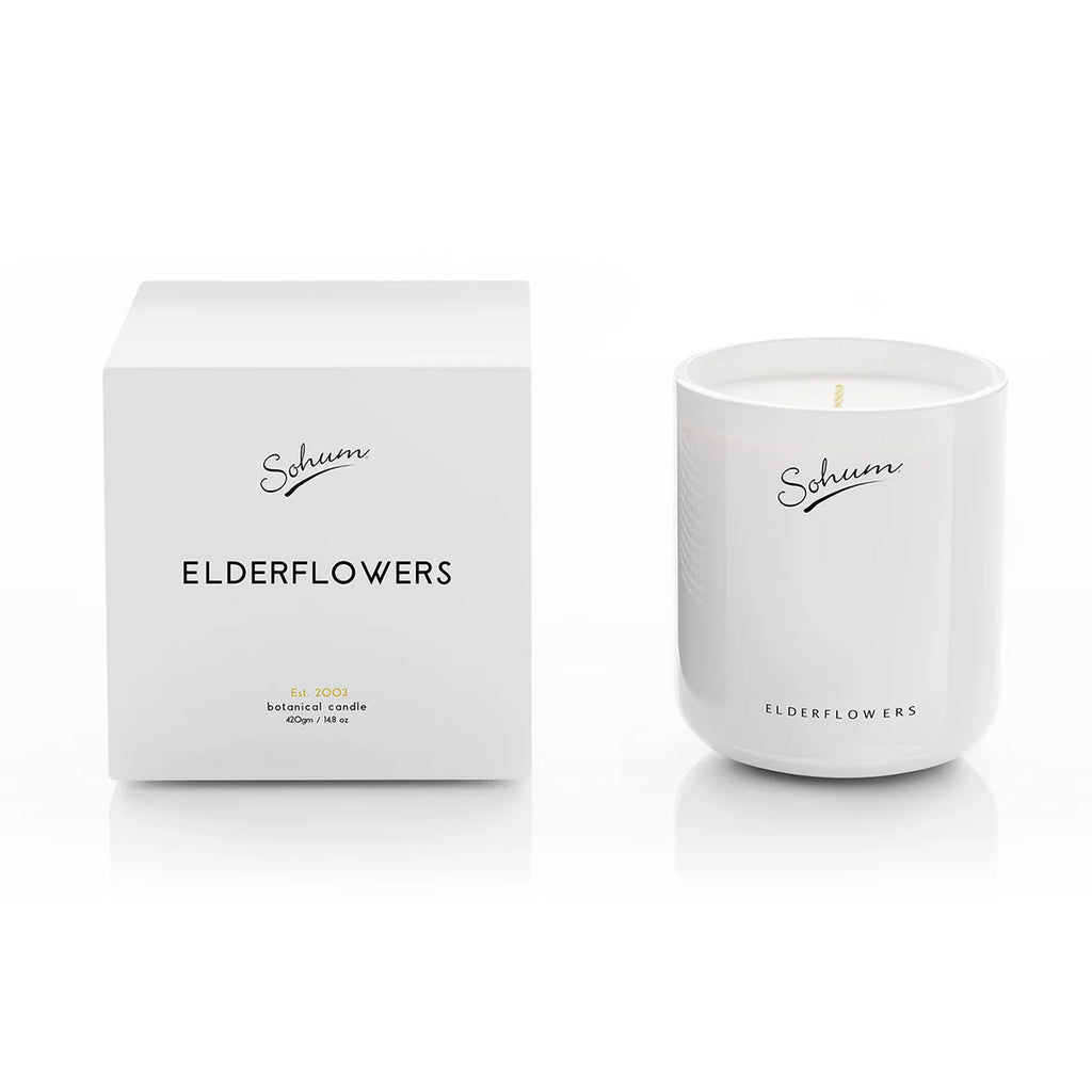 Candle Signature Elderflowers - Sohum – National Museum Australia