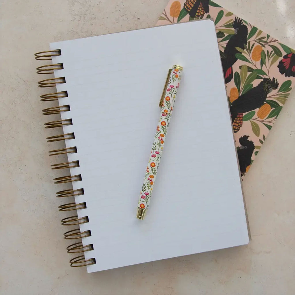 A5 Journal Lined Cockatoos & Banksia - Earth Greetings – National Museum Australia