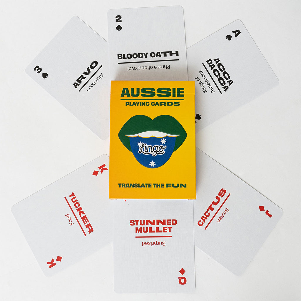Playing Cards Aussie Slang - Lingo – National Museum Australia