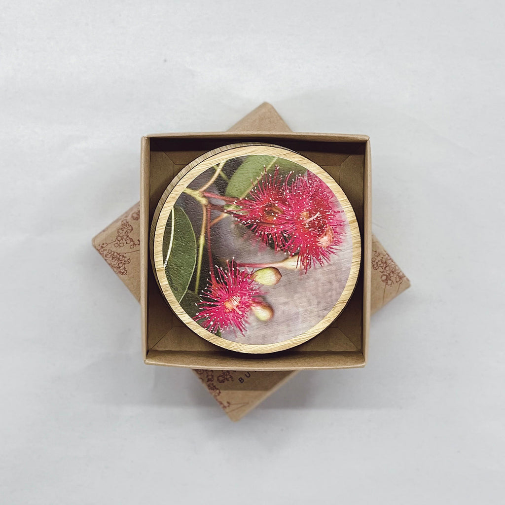 Coaster Round Botanic Flowering Gum Set of 6 - Buttonworks – National ...