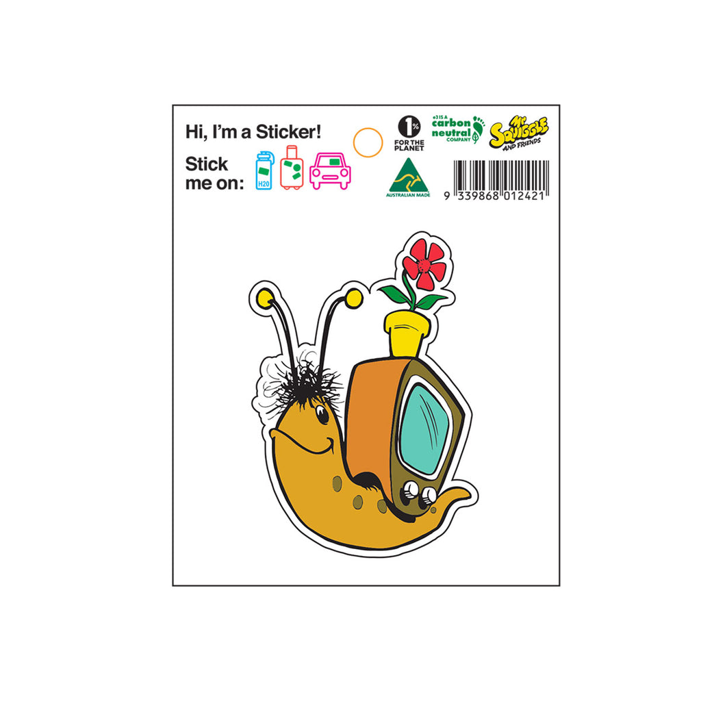 Sticker Gus the Snail – National Museum Australia