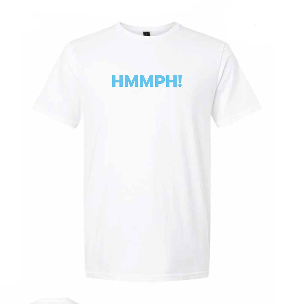 T-shirt Hmmph! Blackboard White – National Museum Australia