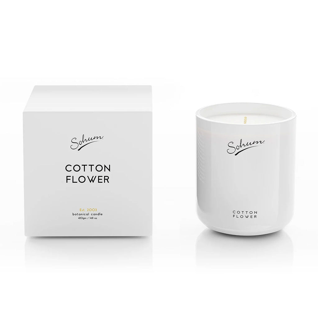 Candle Signature Cotton Flower - Sohum – National Museum Australia