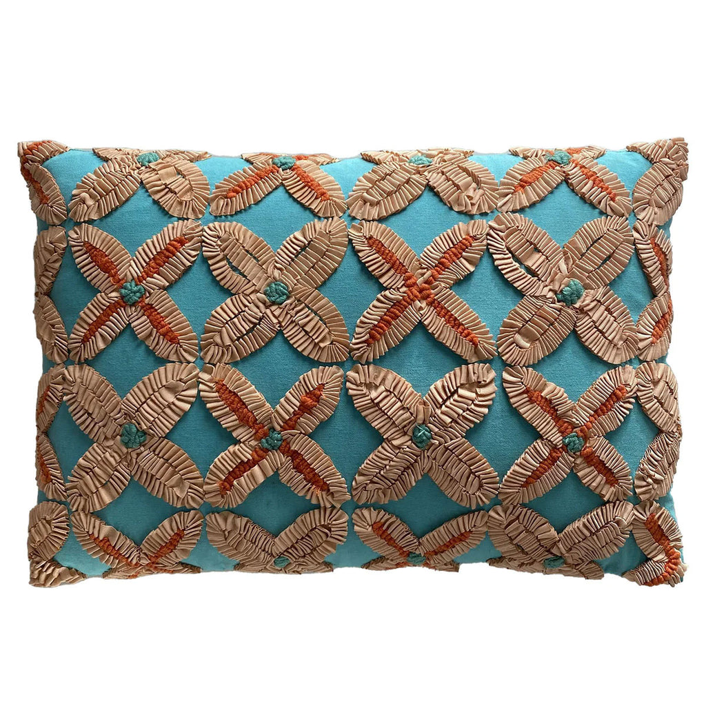 Cushion Lumbar Tahiti Blue Multi 40 x 60cm - Ruby Star Traders ...