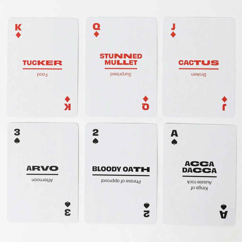 Playing Cards Aussie Slang Wayfarer Tin - Lingo – National Museum Australia
