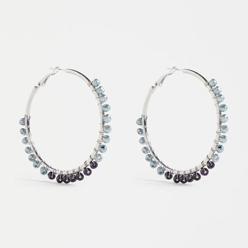 DENIM Oko Hoop Earring - Elk – National Museum Australia