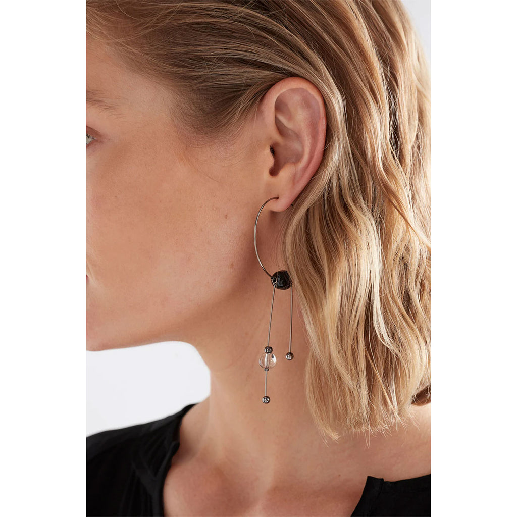 Earrings Pykka Drop Gold- Elk – National Museum Australia