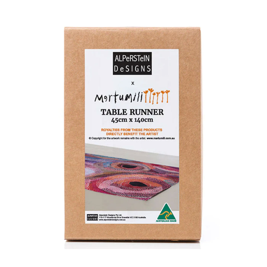 Table Runner Marianne Burton - Warlukurlangu – National Museum Australia