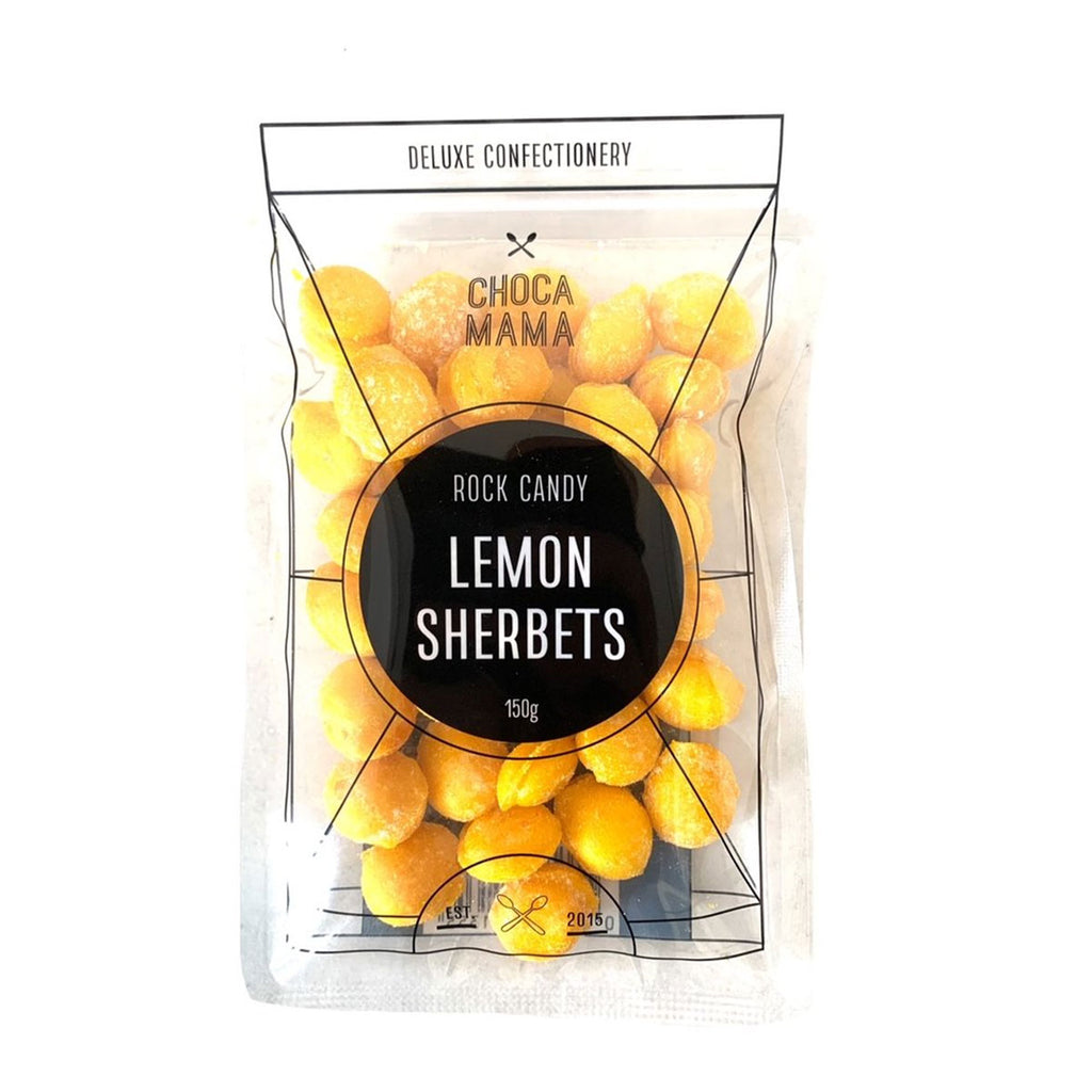 Lemon Sherbert 150g - Chocamama – National Museum Australia
