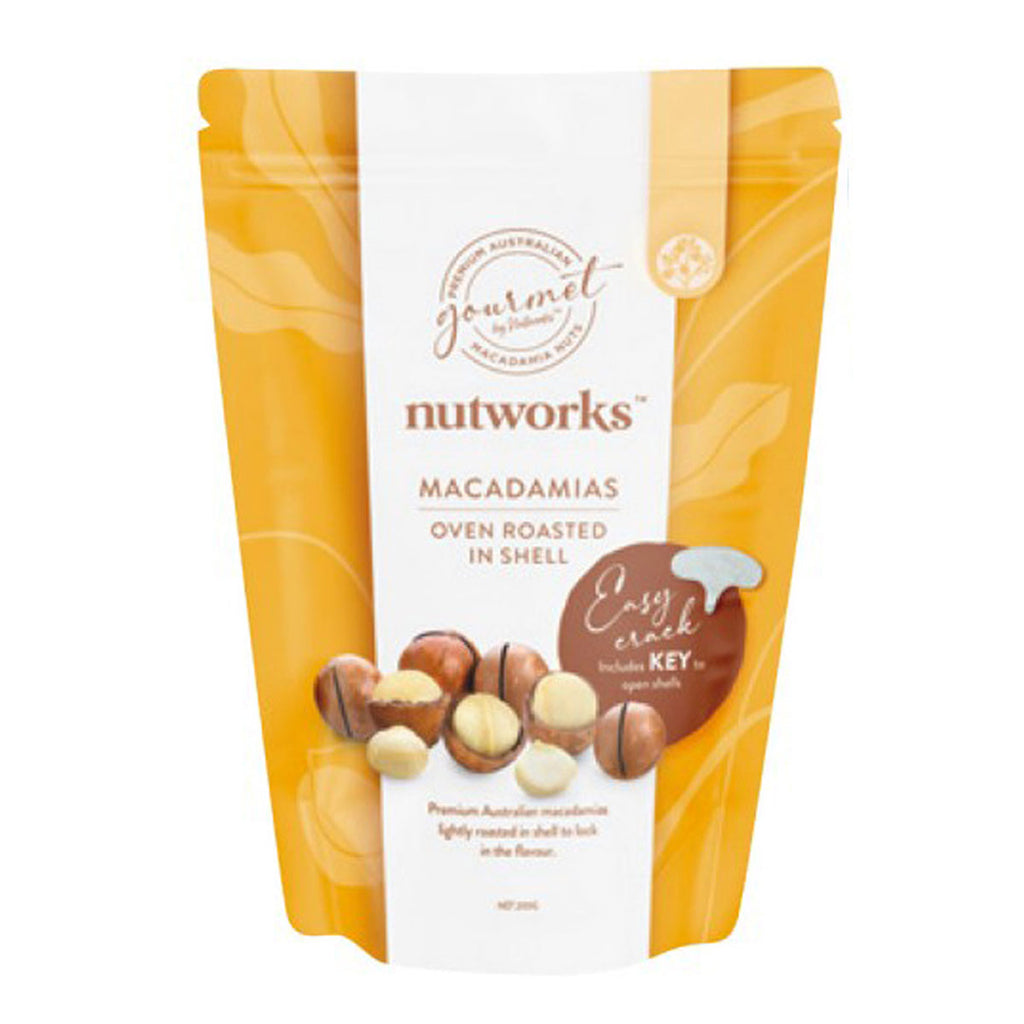 Macadamia Nuts Oven Roast 75g Nutworks - Gourmet Brands – National Museum Australia
