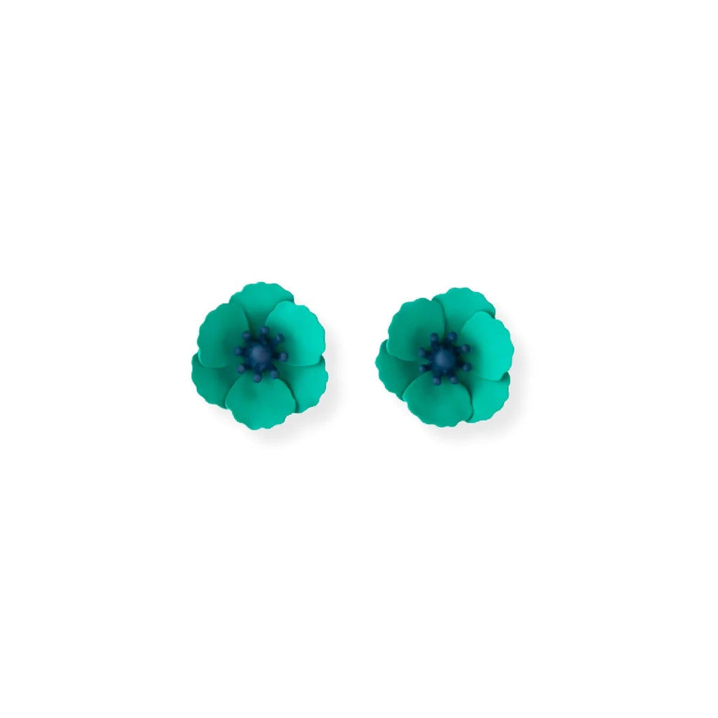 Earrings Garden Teal - Ruby Olive – National Museum Australia
