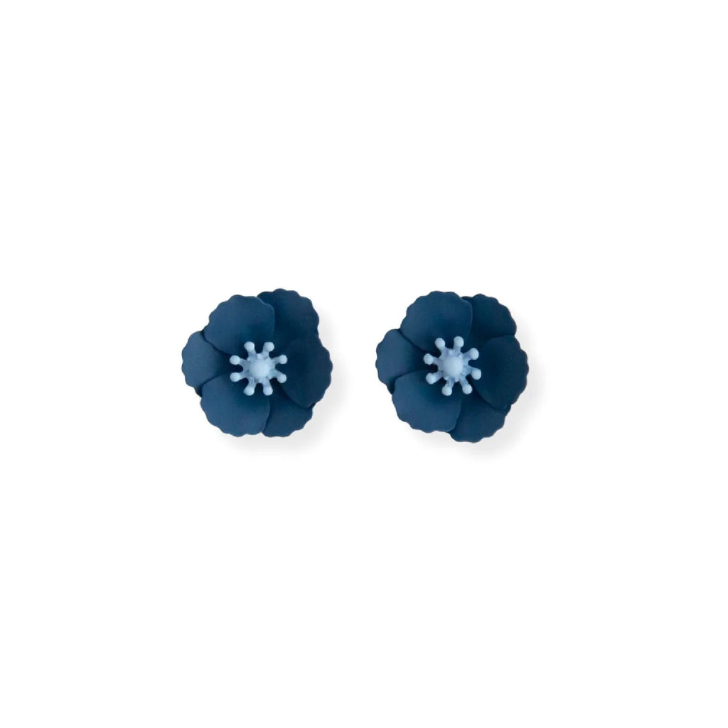 Earrings Garden Navy - Ruby Olive – National Museum Australia