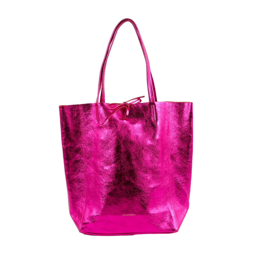 Tote Large Metallic Fuchsia - Maison Fanli – National Museum Australia