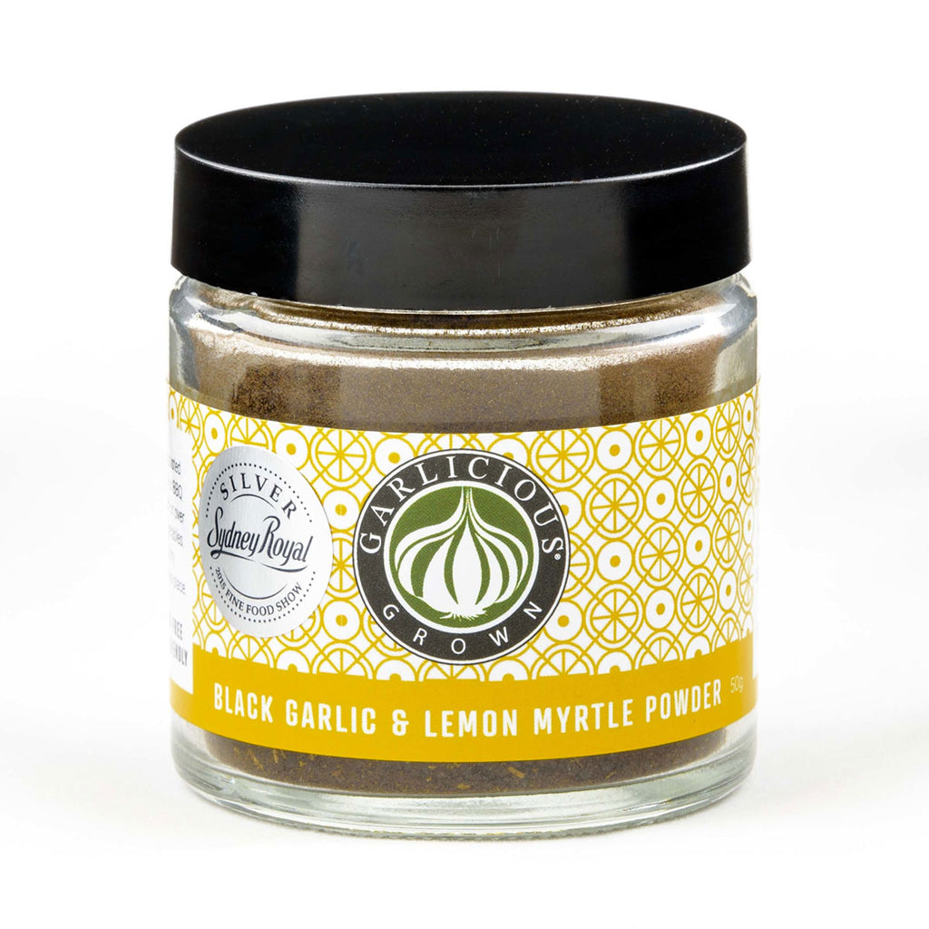 Powdered Lemon Myrtle Garlic - Garlicious Grown – National Museum Australia