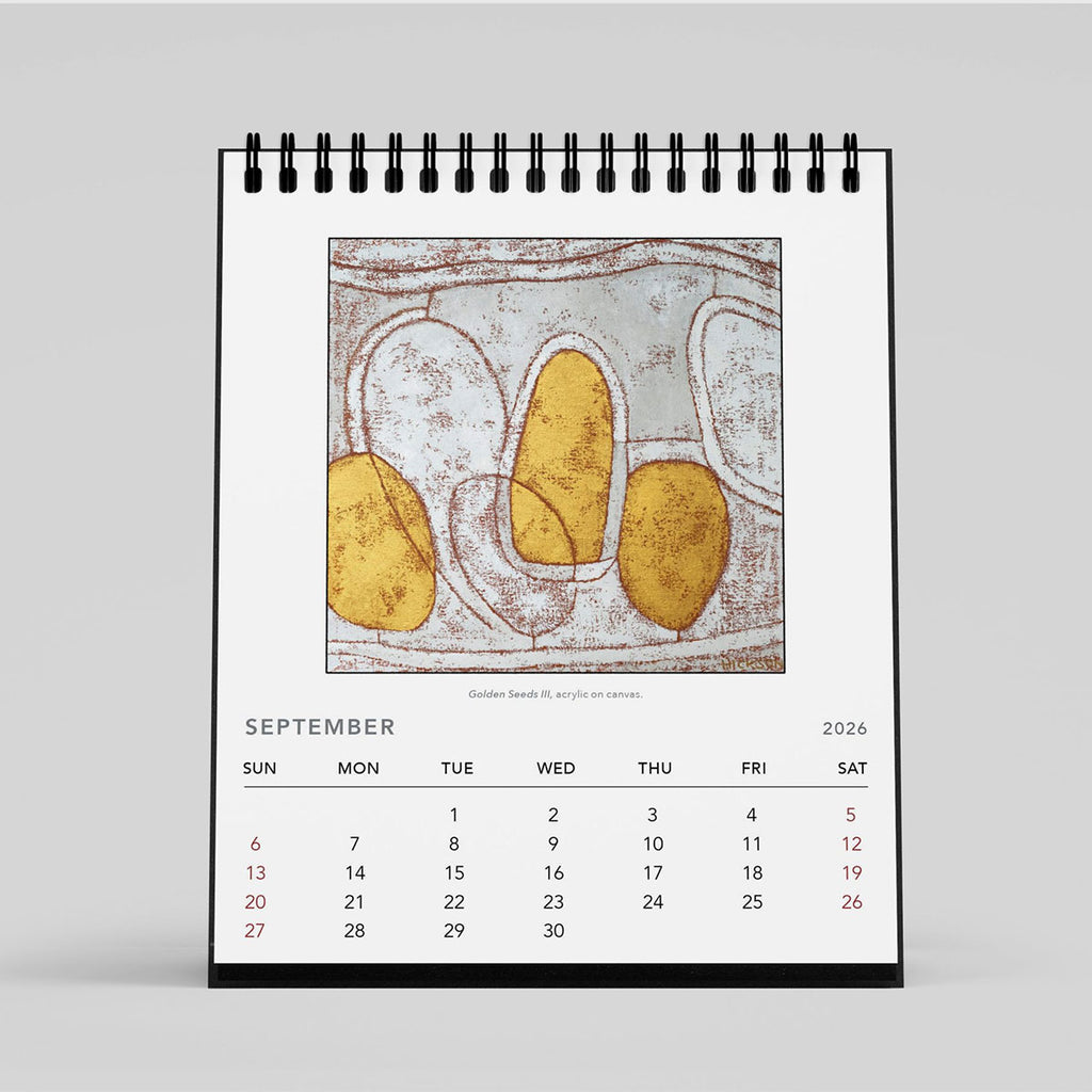 2026 Desk Calendar Julie Hickson - Blue Island Press – National Museum ...