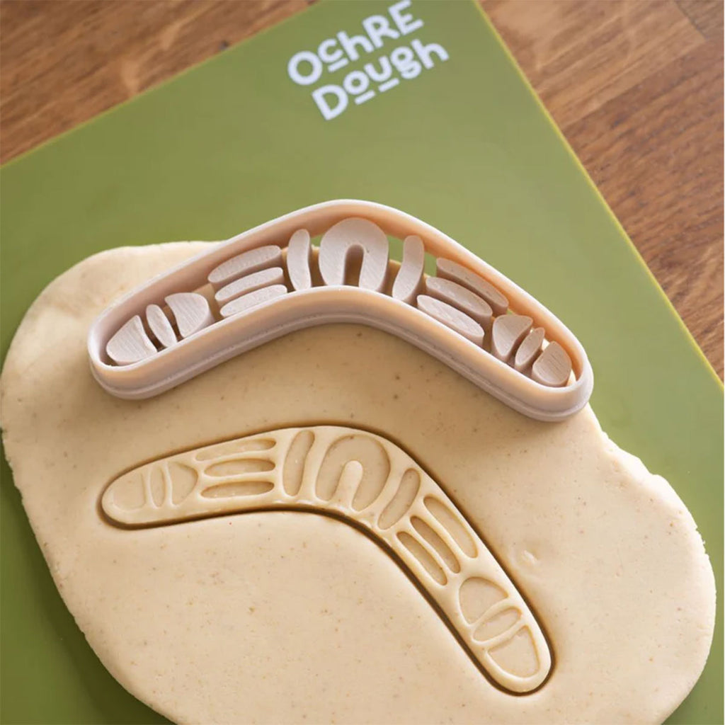 Boomerang Cutter - Ochre Dough – National Museum Australia
