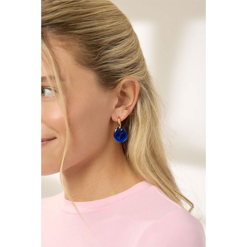 Earrings Kylie Cobalt - Martha Jean – National Museum Australia