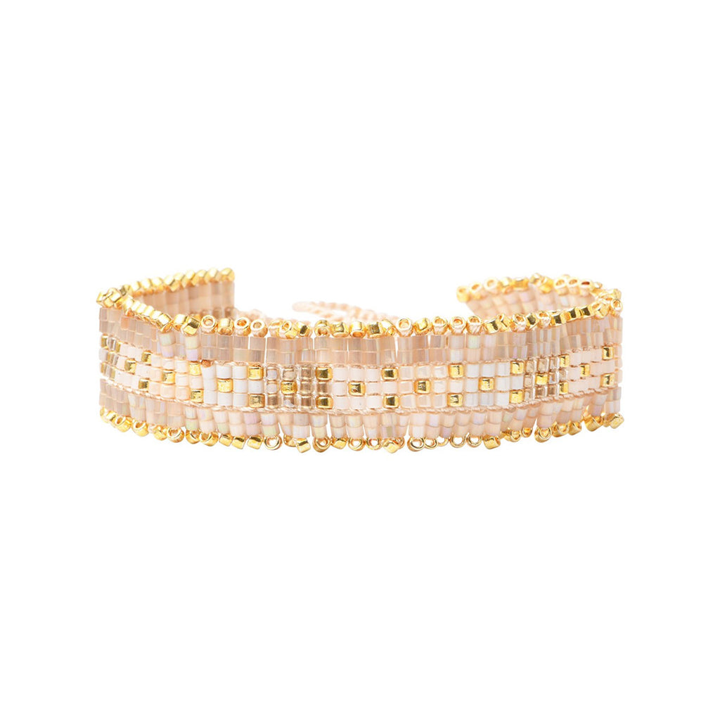 Bracelet Iris White Jasmin - French Bazaar – National Museum Australia