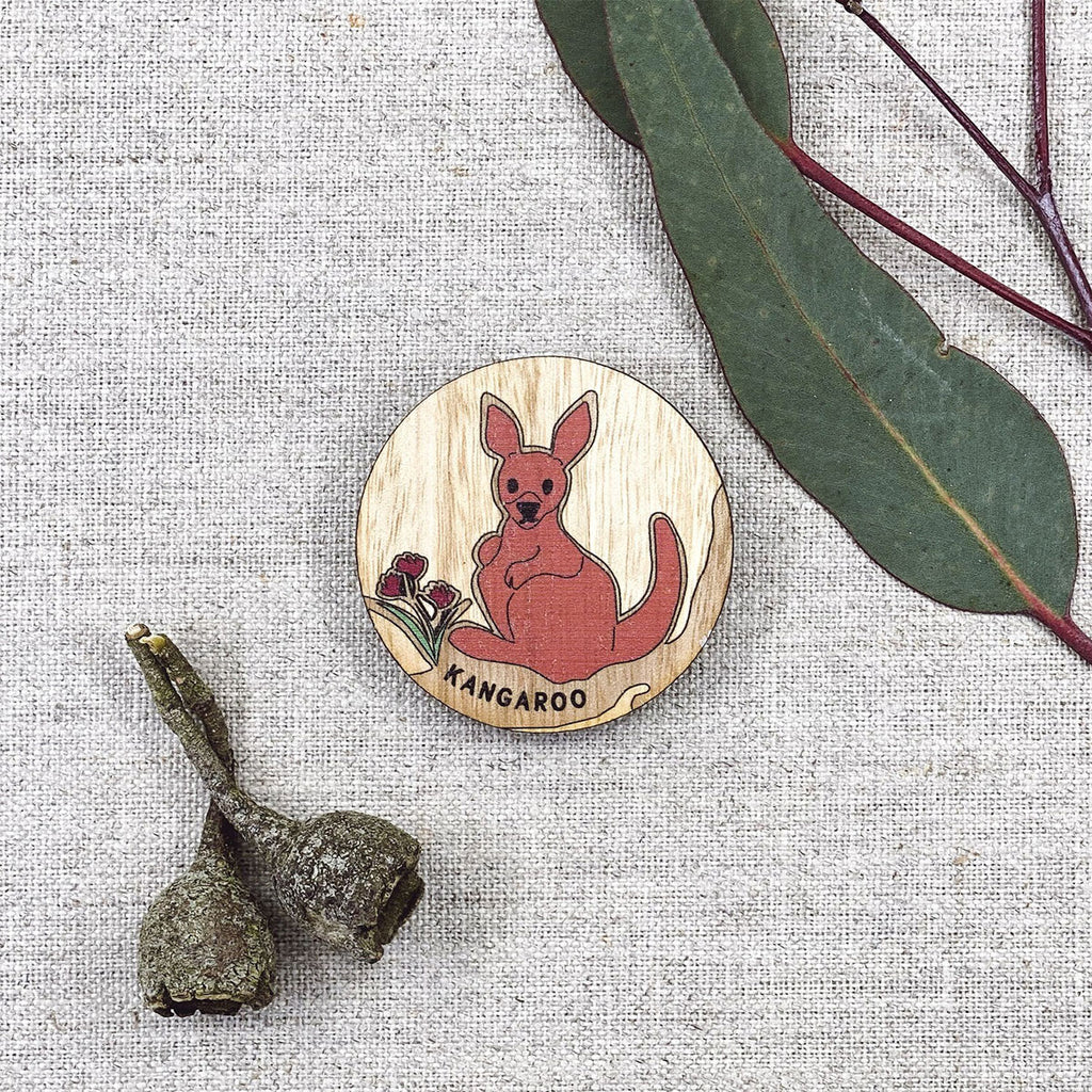 Magnet Wildlife Kangaroo - Buttonworks – National Museum Australia