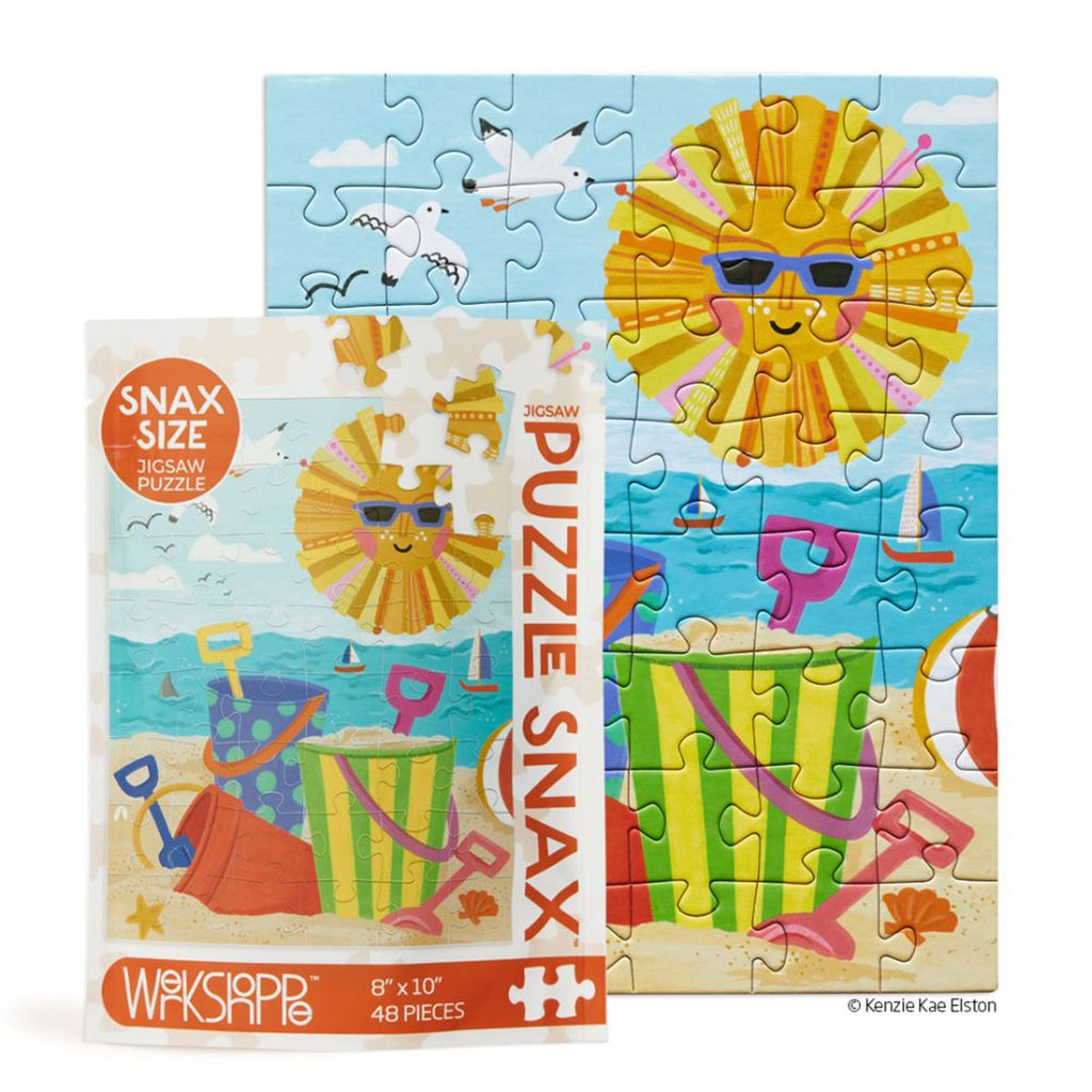 Puzzle Snax 48pc Beach Play - Bobangles – National Museum Australia