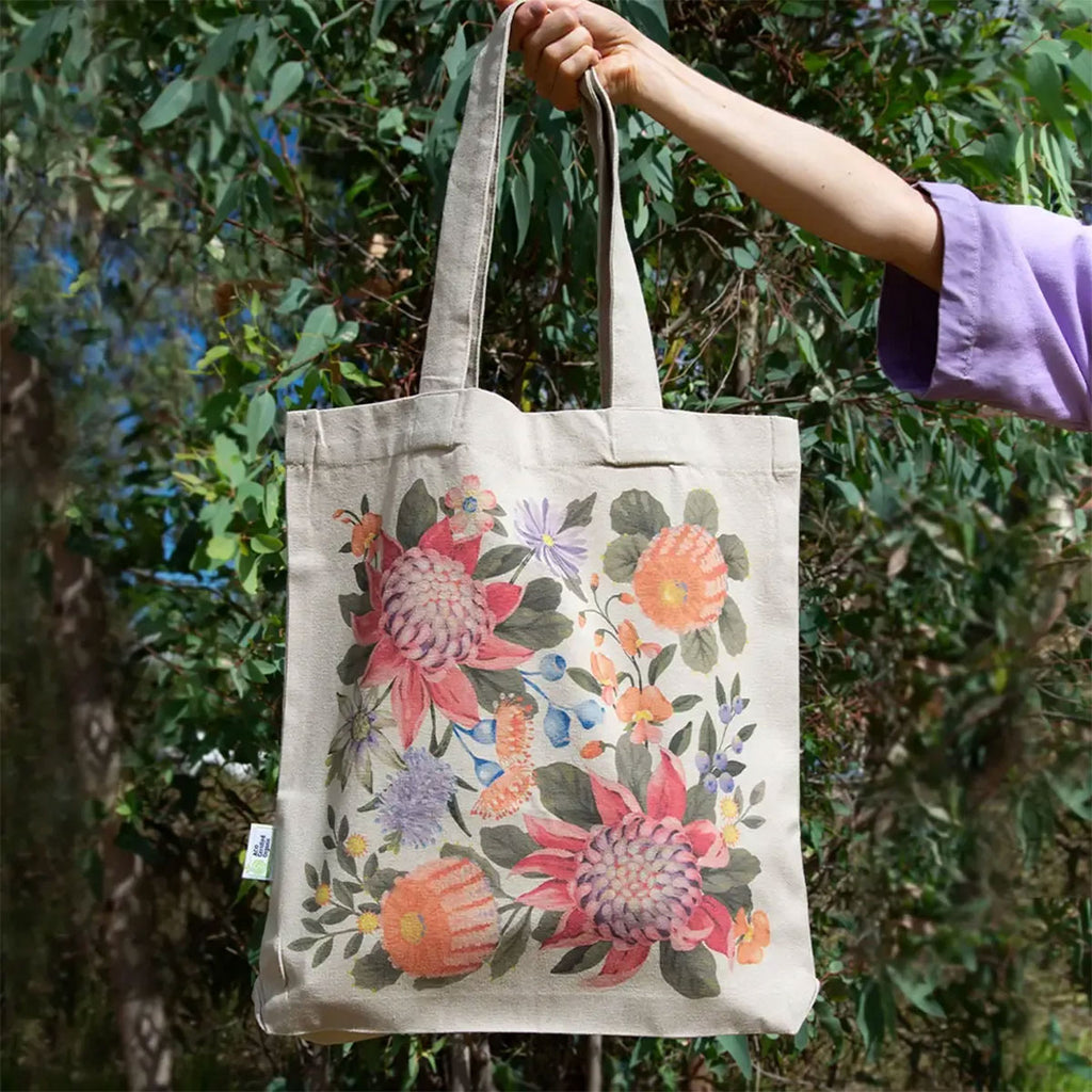 Tote Bag With Pocket Abundance - Earth Greetings – National Museum ...