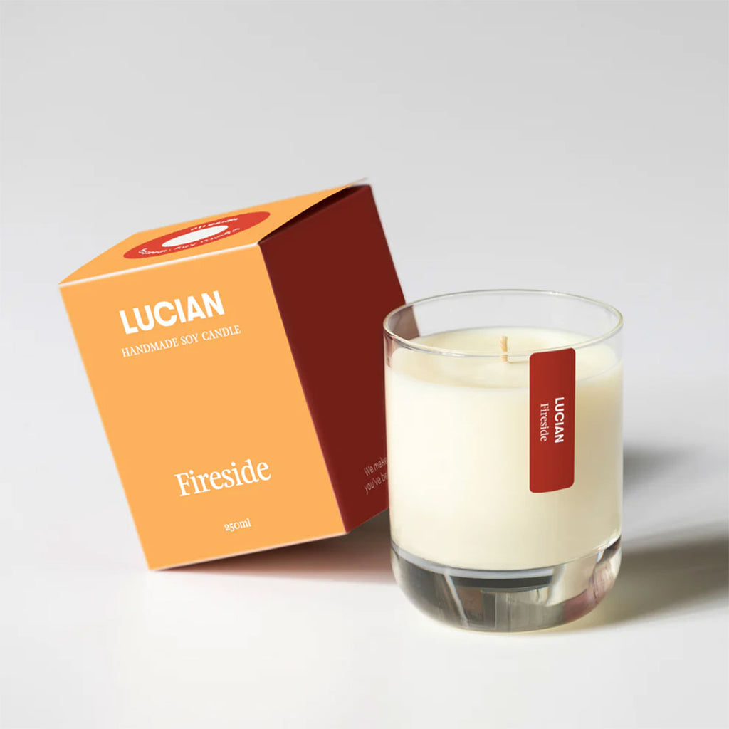 Glass Candle Fireside - Lucian Candles – National Museum Australia