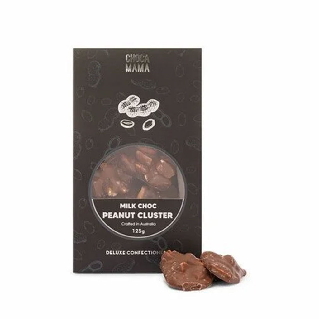 Peanut Cluster Milk Chocolate 125g - Chocomama – National Museum Australia