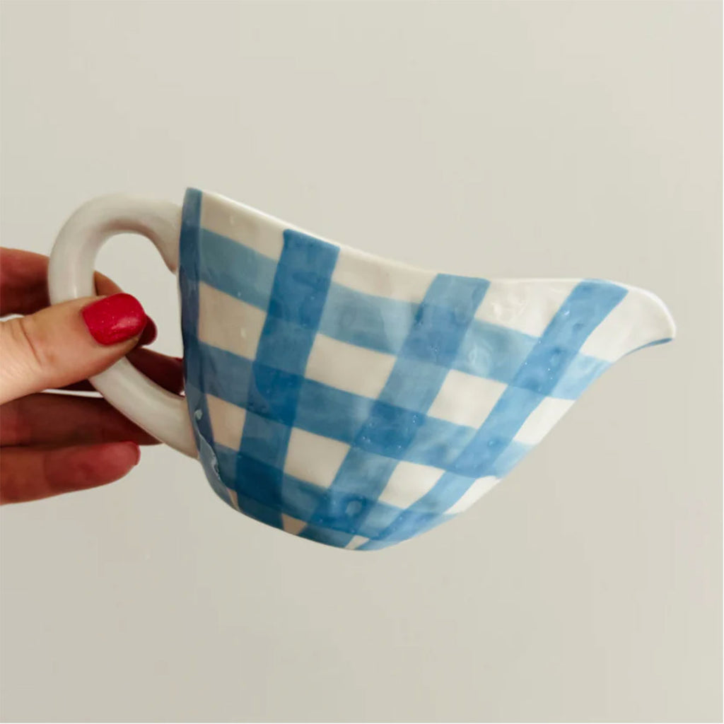 Gravy Jug Cornflower Blue - Noss and Co – National Museum Australia