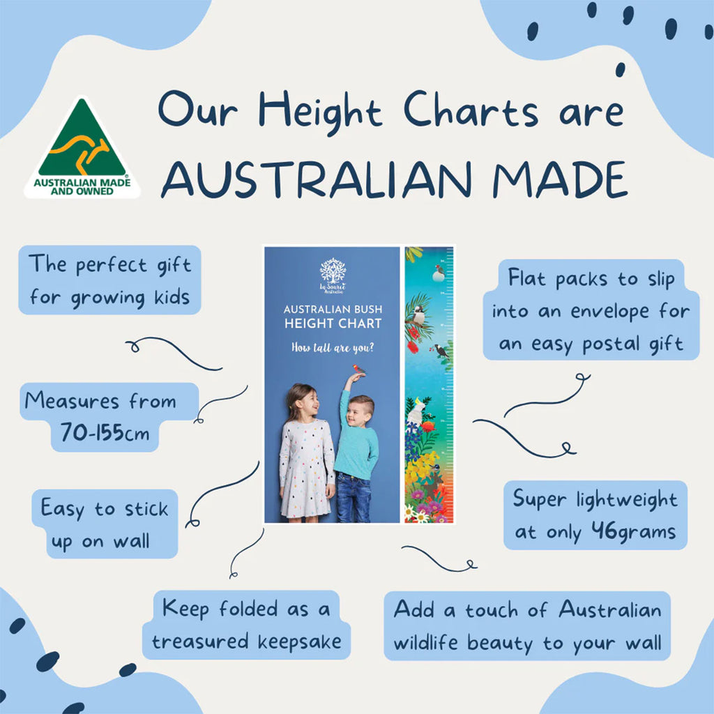 Height Chart Australian Bush - La Source – National Museum Australia