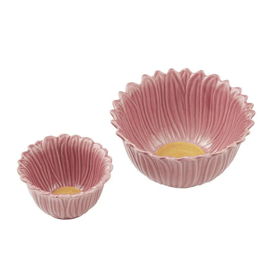 Ceramic Bowls 2 Set Pink Jardin 15.5x8cm - Coast to Coast – National ...