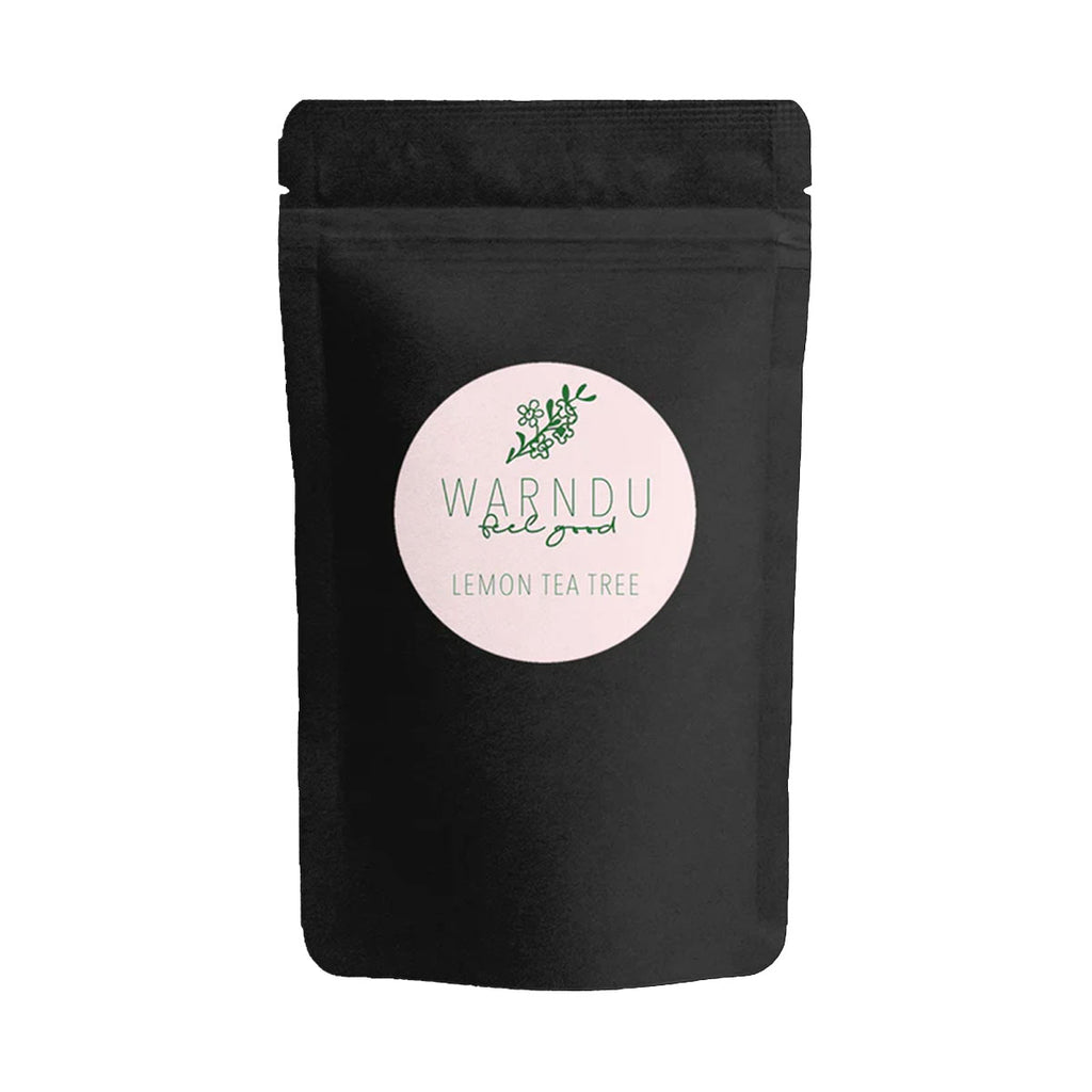 Dried and Ground Lemon Tea Tree 50g - Warndu – National Museum Australia