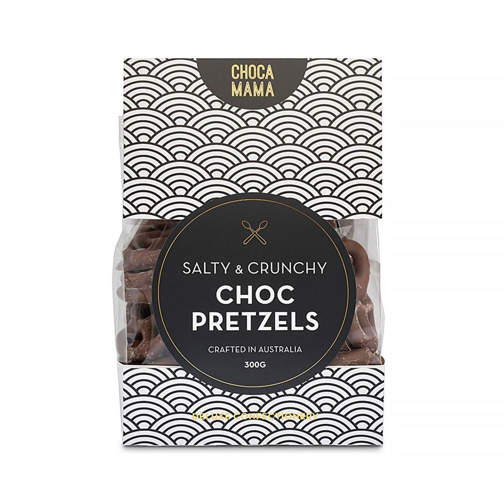 Chocolate Pretzels Salty & Crunchy 300g - Chocamama – National Museum ...