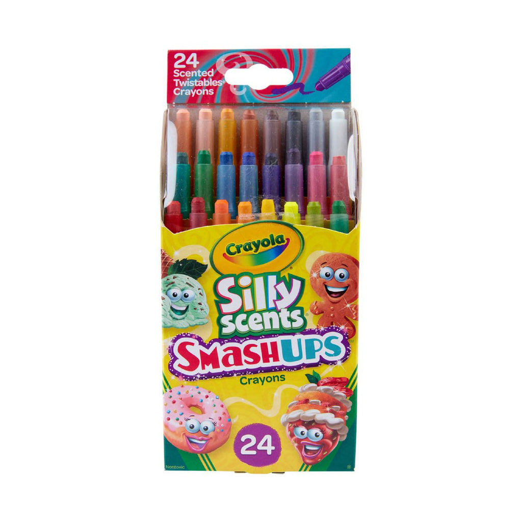 Mini Scented Crayons Silly Scents 24 Pack - Crayola – National Museum ...