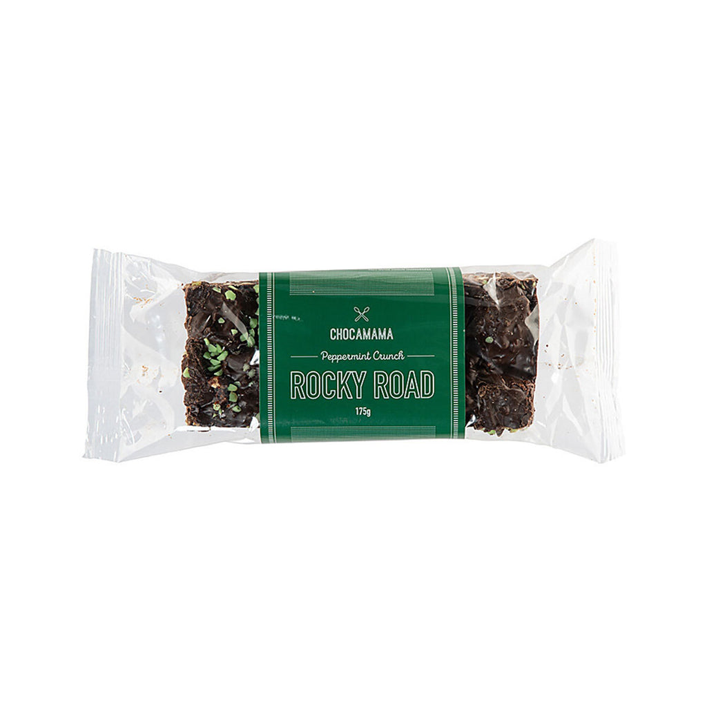 Dark Peppermint Rocky Road 175g - Chocomama – National Museum Australia