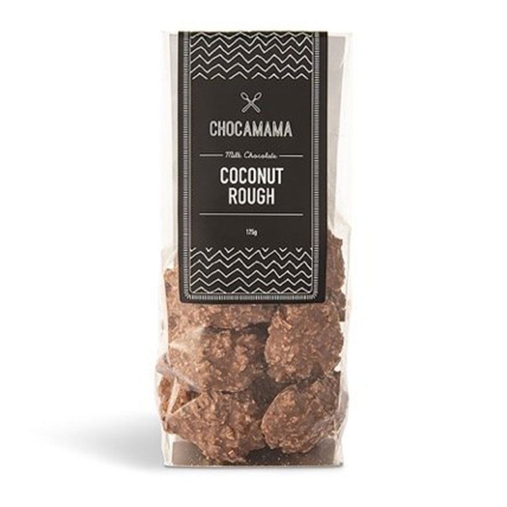 Stand Up Bag Milk Chocolate Coconut Roughs 150g - Chocomama – National ...