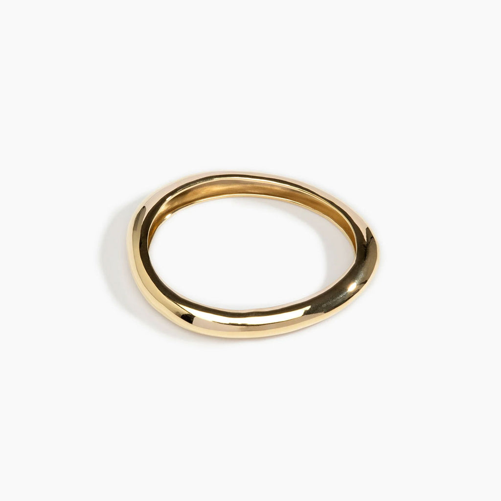 Bangle Rock Wishbone Brass - Dinosaur Designs – National Museum Australia