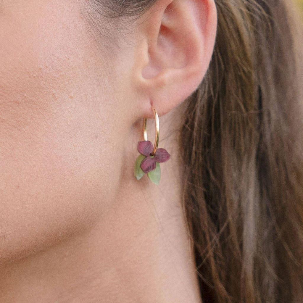 Earrings Meadow Merlot Cove Collection - Hagen and Co – National Museum ...