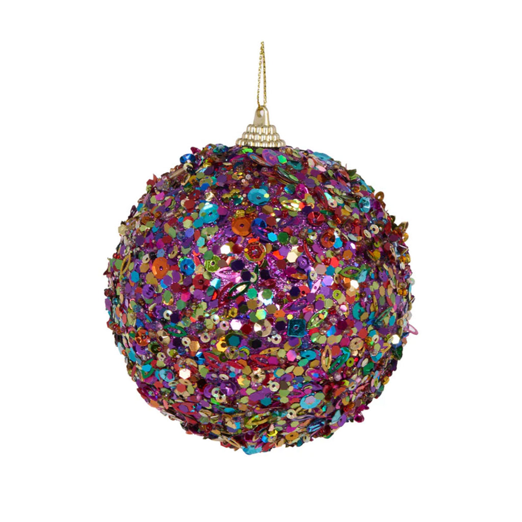 Bauble Fa La La Glitter - Holly and Ivy – National Museum Australia