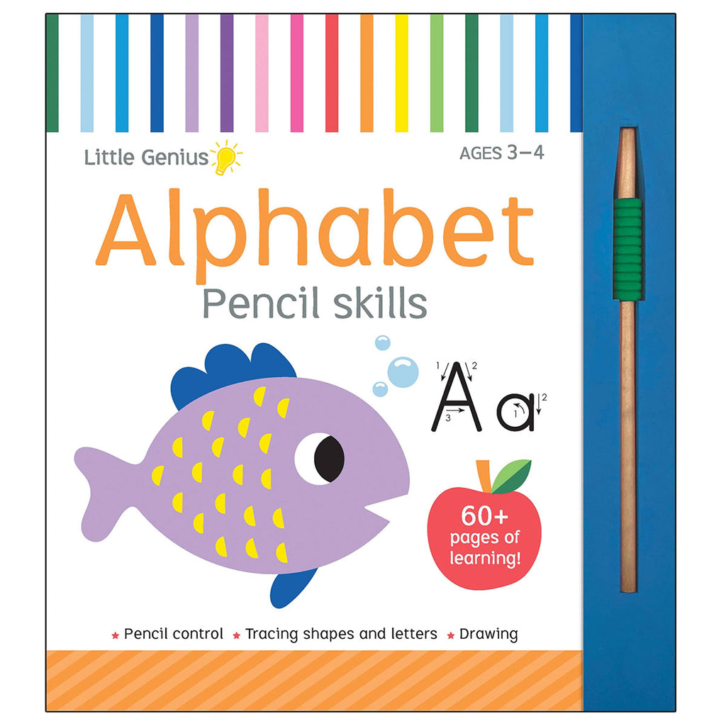 Alphabet Pencil Skills Activity Pad Little Genius - Lake Press ...