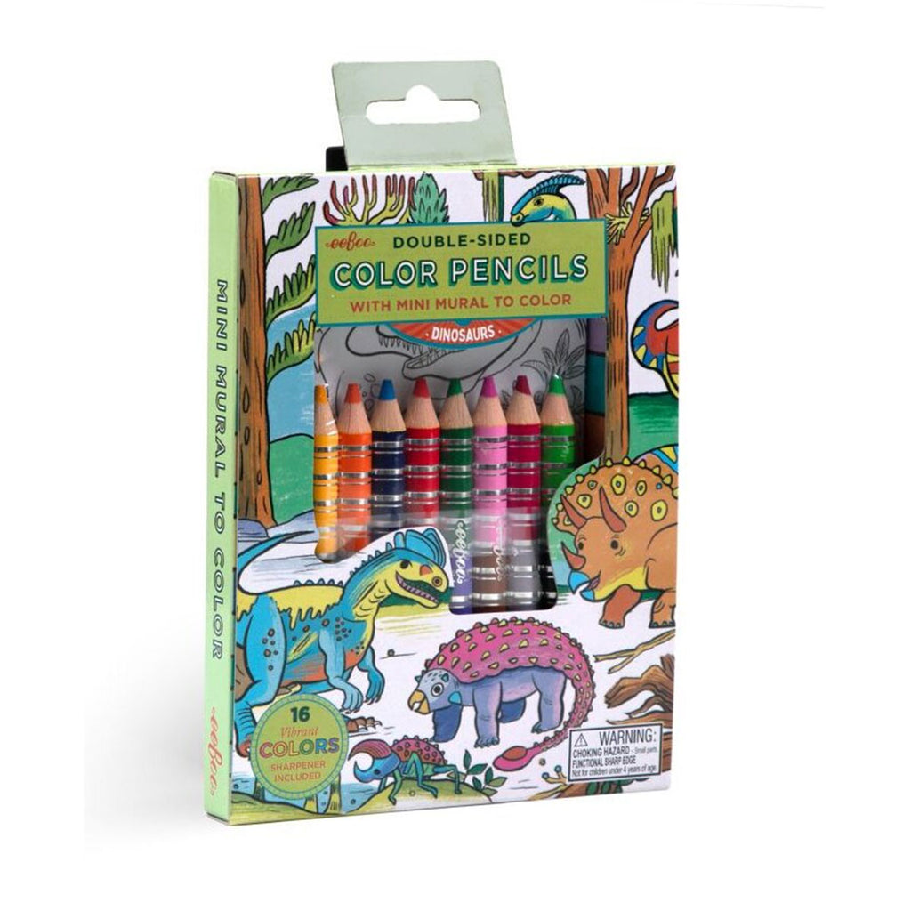 Biggie Double Sided Colour Pencils With Mini Mural Assorted - Bobangles ...