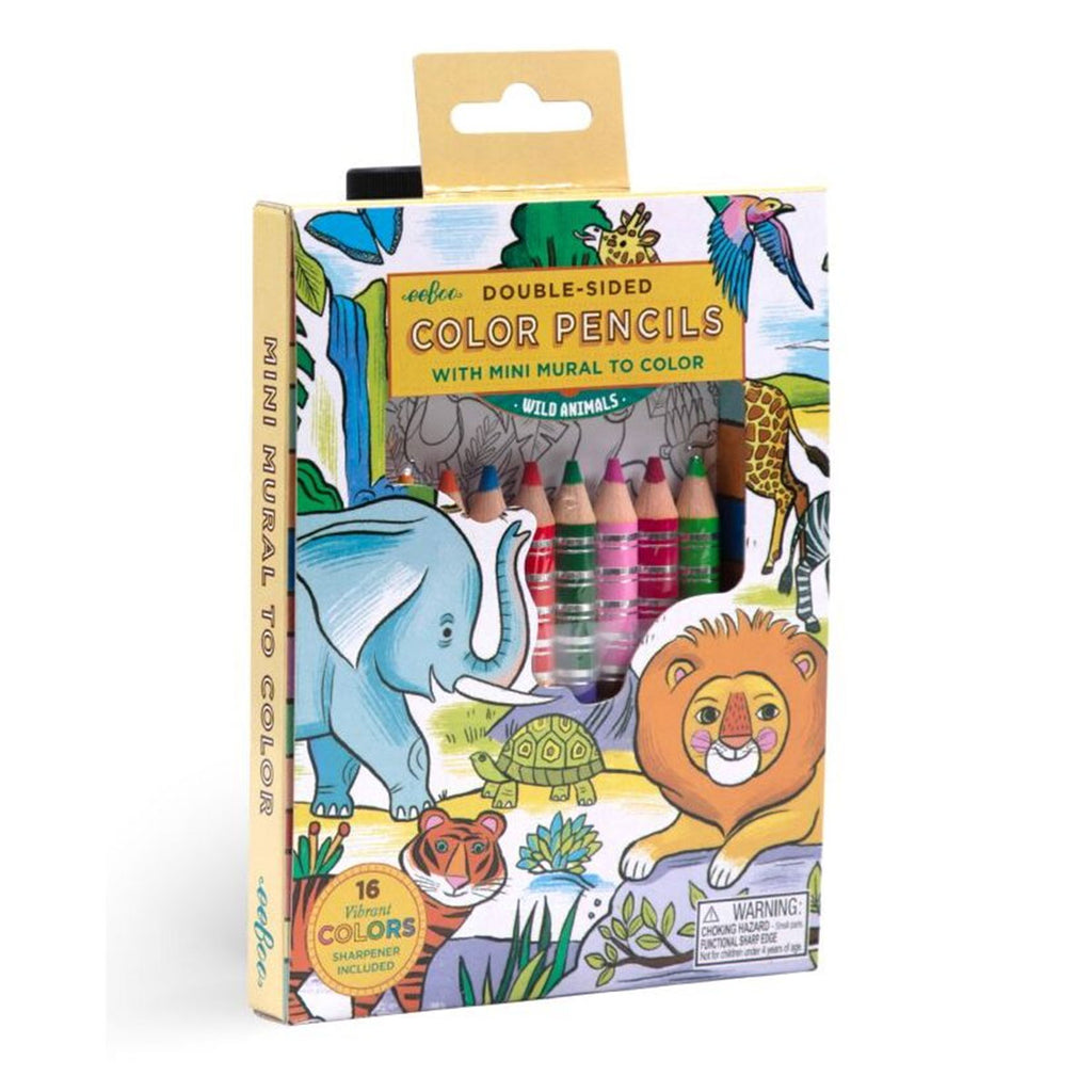 Biggie Double Sided Colour Pencils With Mini Mural Assorted - Bobangles ...