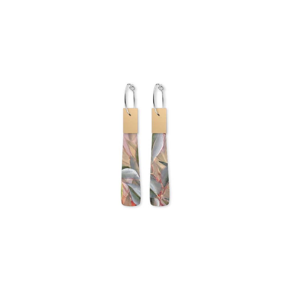 Hoop Earrings Eucalyptus Beacon Ellis Rowan - Moe Moe Design – National ...