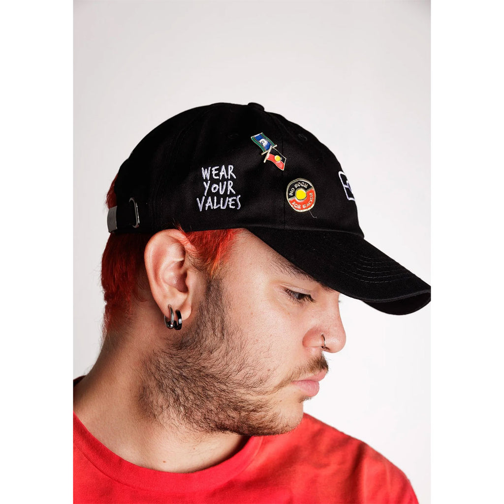 No room for Racism Pin - Clothing The Gaps – National Museum Australia