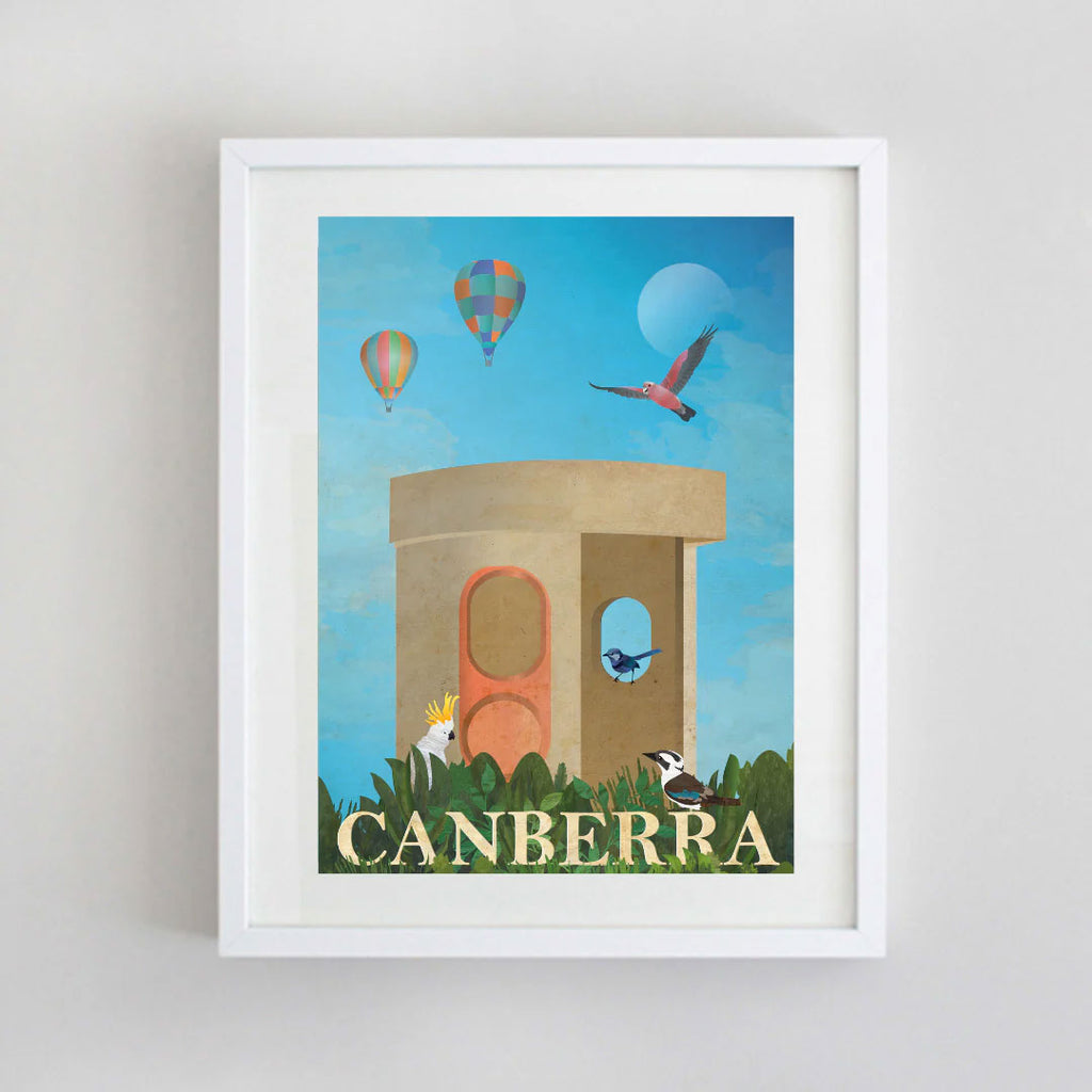 Print A4 Canberra Bus Stop - La Source – National Museum Australia