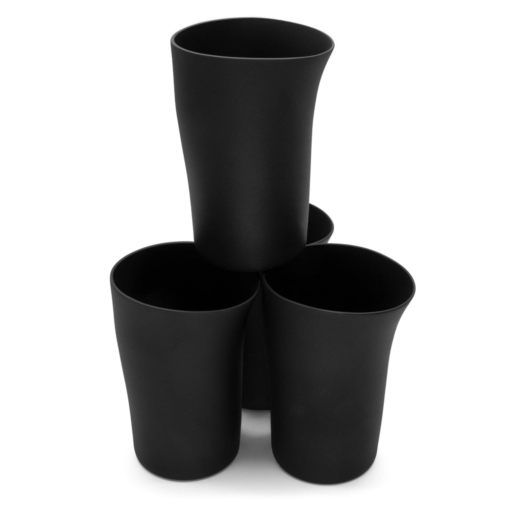 Beakers Black Set of 4 - FINK – National Museum Australia