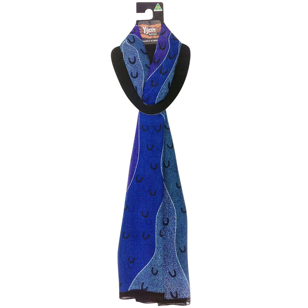 Scarf Crow Maureen Hudson Crow Women Blue - Yijan – National Museum ...