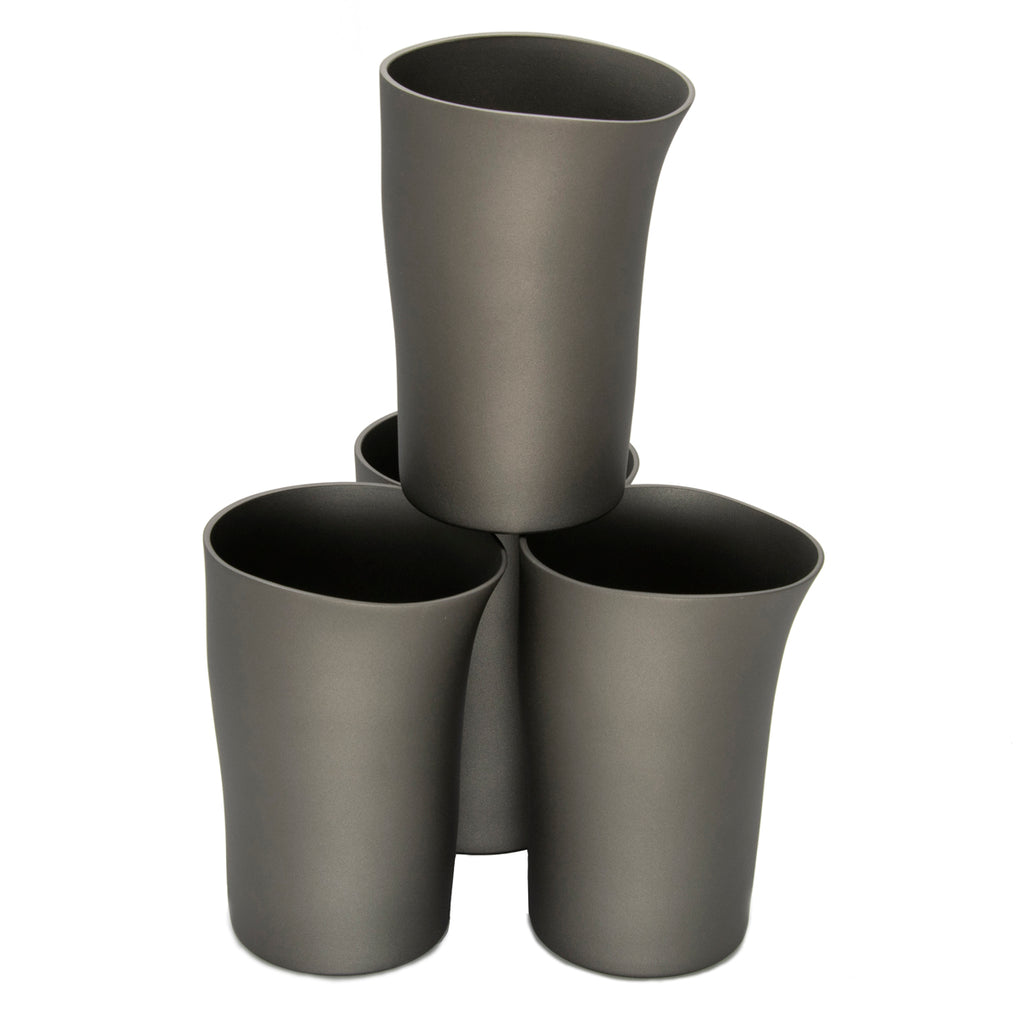 Beakers Charcoal Set of 4 - FINK – National Museum Australia