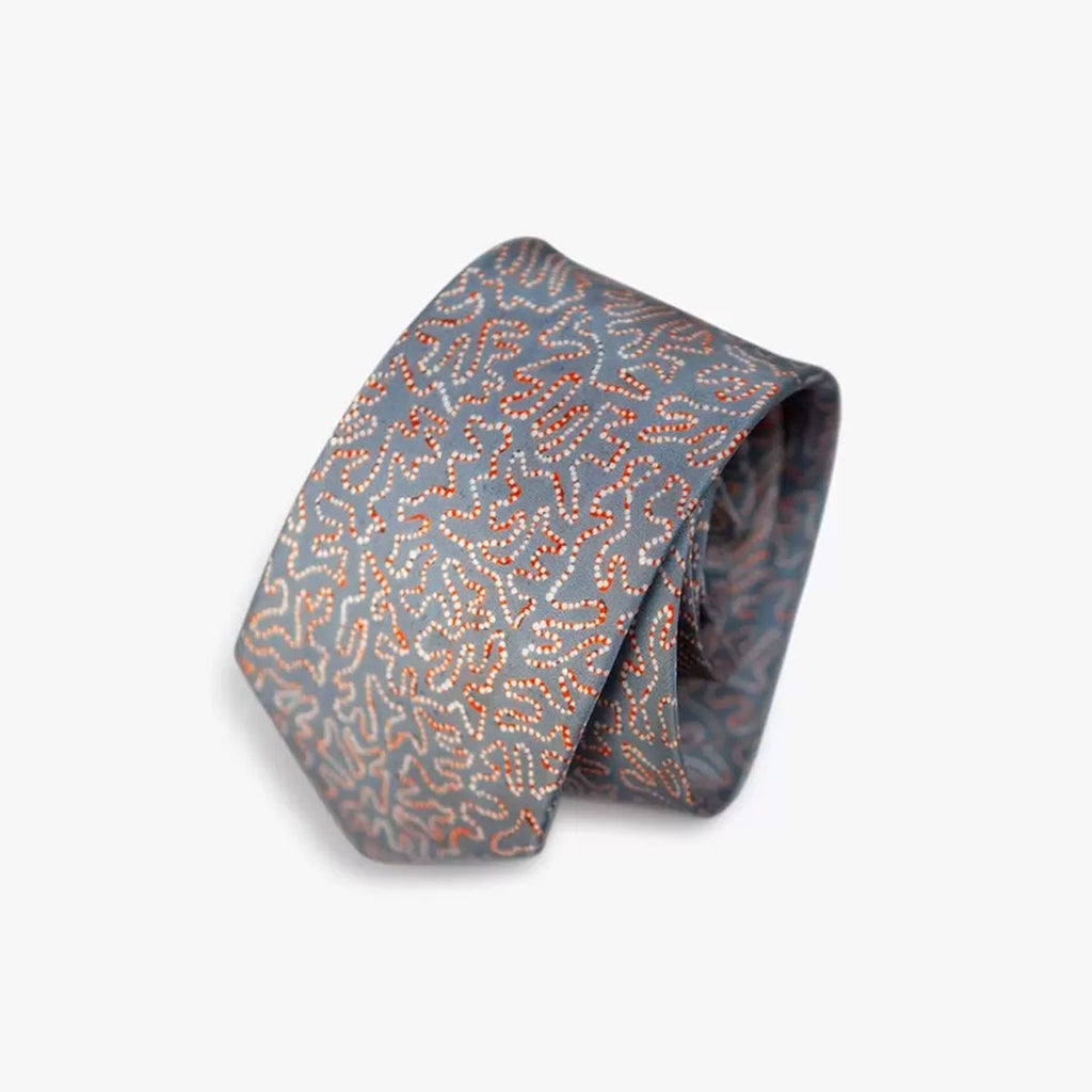Tie Untitled by Kumanjayi - One of Twelve – National Museum Australia